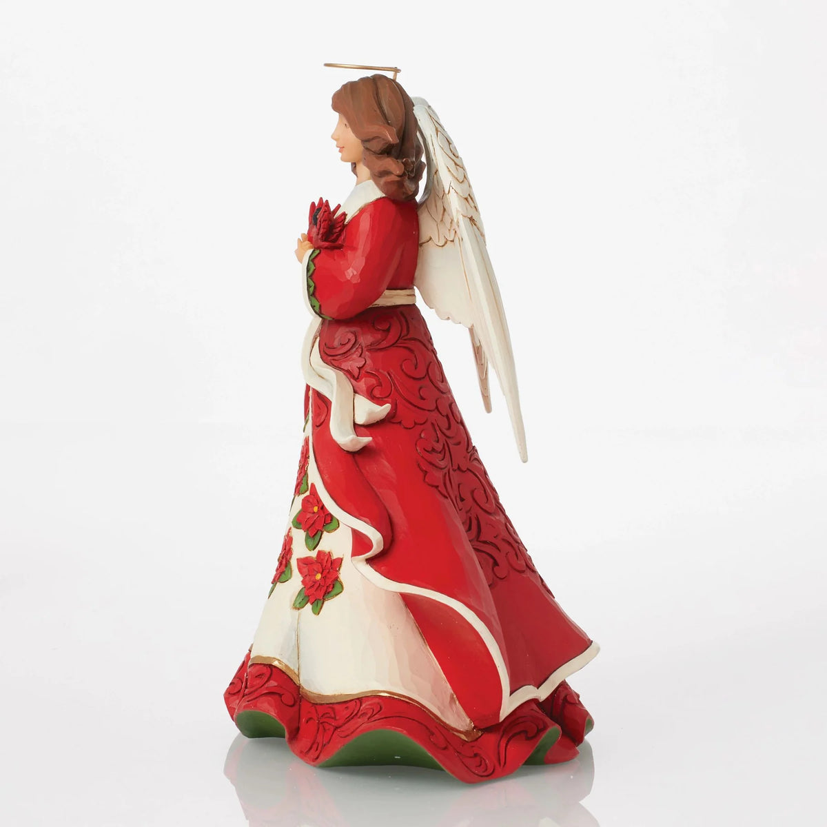 Red Christmas Angel Figurine – MINA'S HALLMARK