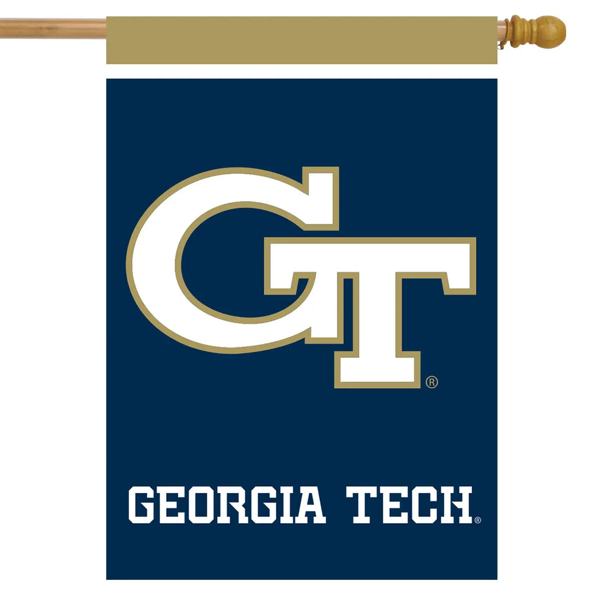 Georgia Tech House Flag – MINA'S HALLMARK